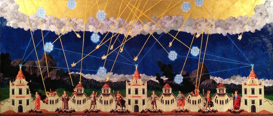 Space Invaders, Missile Command, and other classics painted in fresco ...