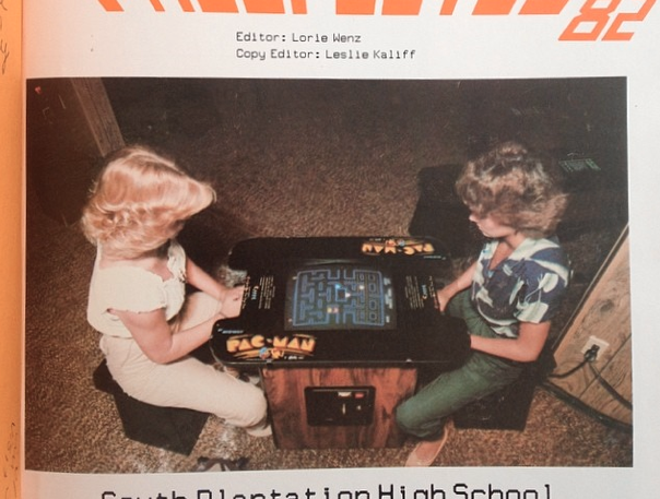 Arcade-themed yearbook from '82 is great in a way that only a yearbook ...