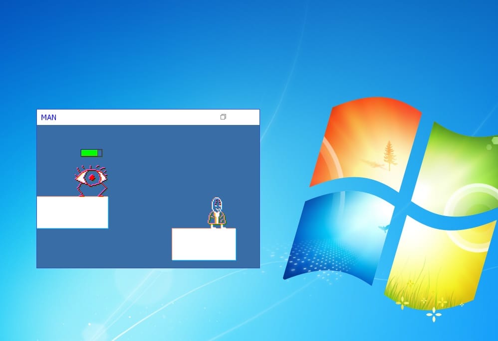 Play the platformer hidden behind your desktop - Kill Screen - Previously