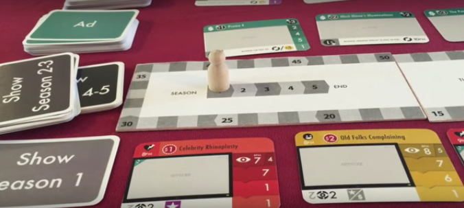 A new tabletop game challenges you to maximize ratings as a TV ...