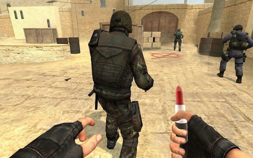 Twitch streamer plays Counter-Strike with lipstick controller - Kill ... Twitch streamer plays Counter-Strike with lipstick controller - Kill ...