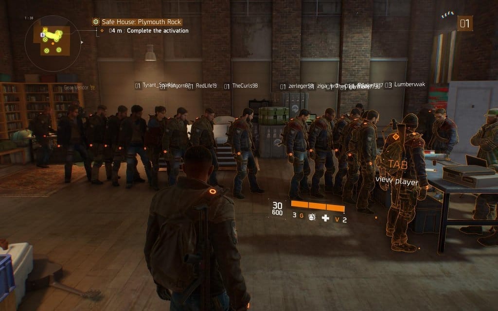 People are forming orderly queues in The Division, a game about chaos ...