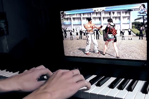 Make beautiful chin music playing Tekken with this keyboard controller ...